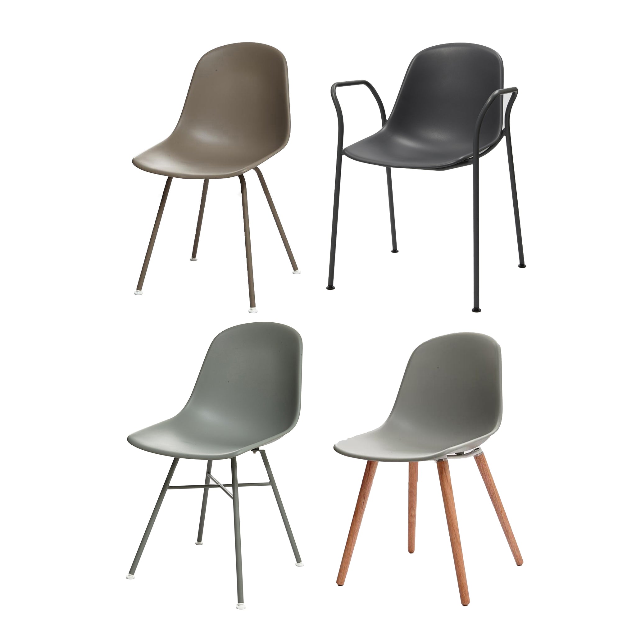 Rain - Dining Chair (Without armrest)