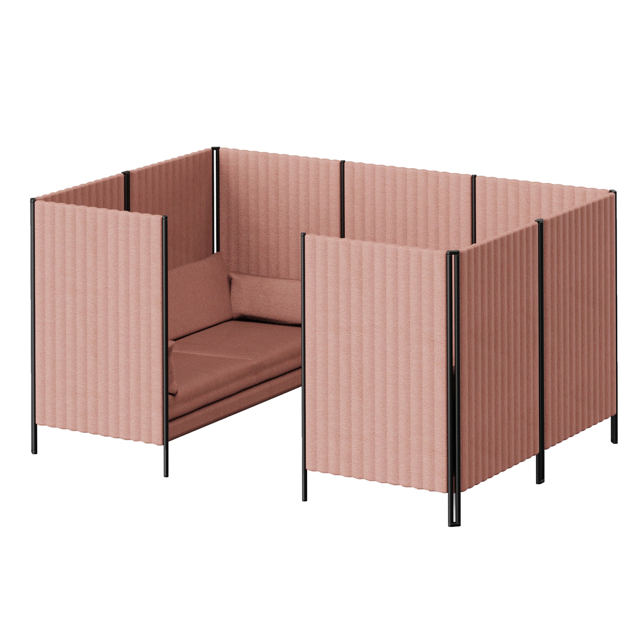 Tile - 4 Seater Privacy Booth